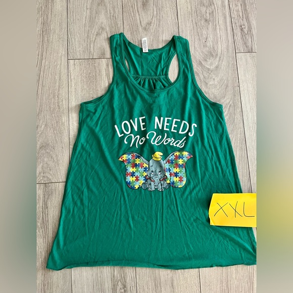 Tops | Disney Dumbo Autism Tank Top | Poshmark